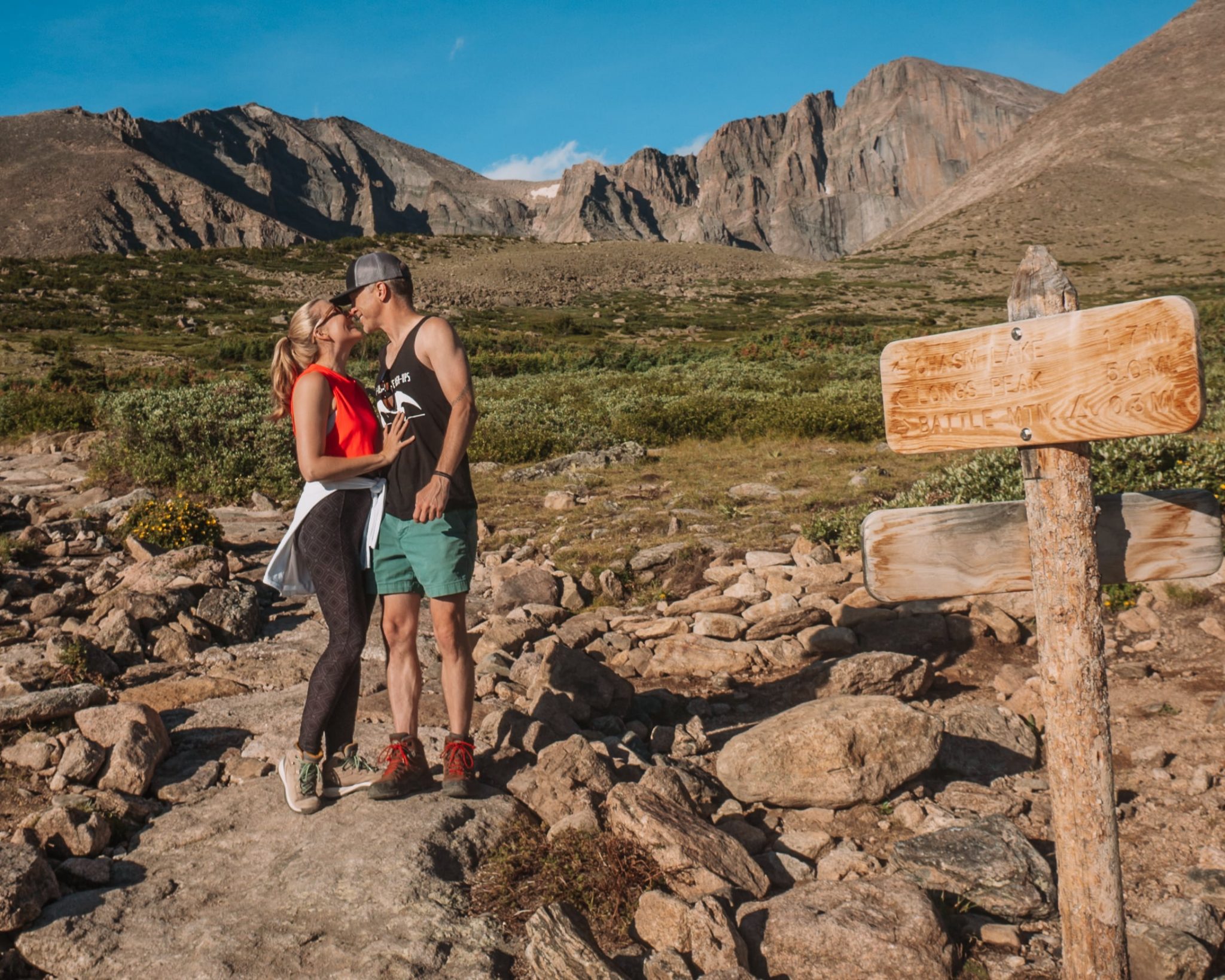 How to Hike Chasm Lake in RMNP - That Colorado Couple