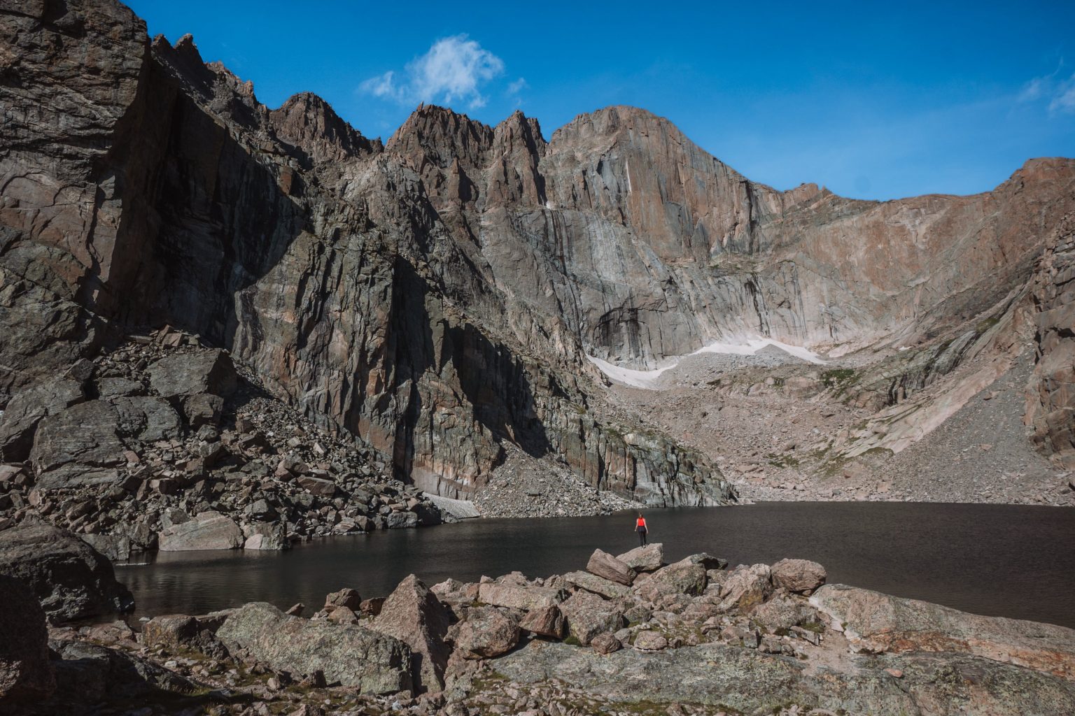 How to Hike Chasm Lake in RMNP - That Colorado Couple